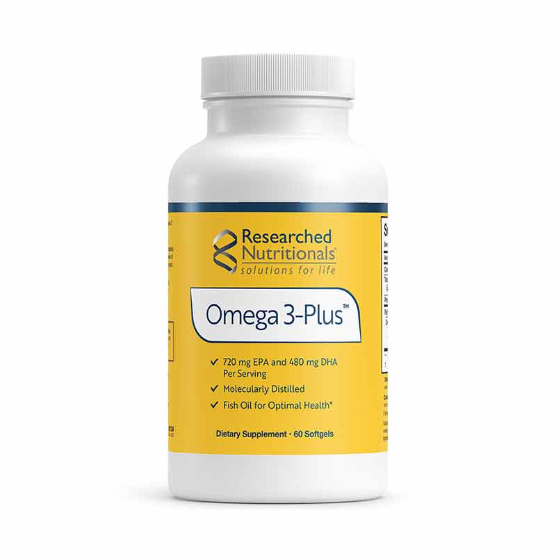 Omega-3 Plus, Researched Nutritionals