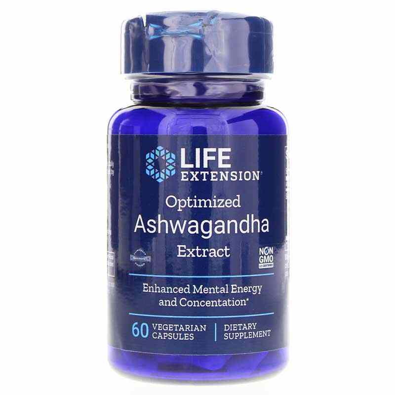 Optimized Ashwagandha Extract, Life Extension