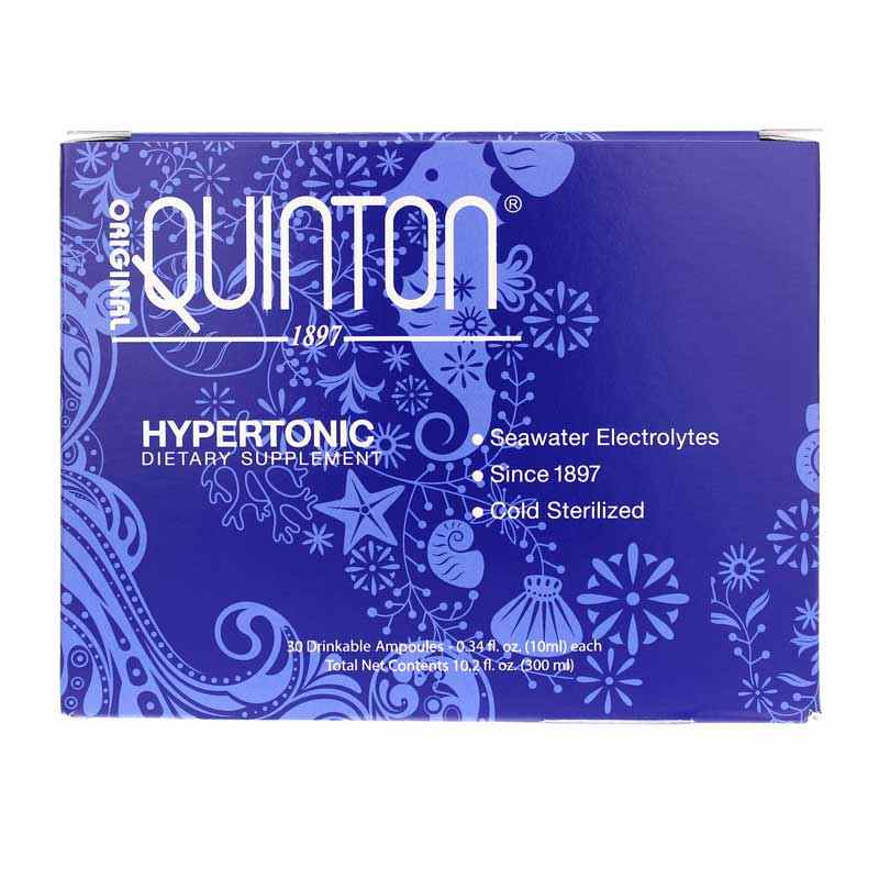 Original Quinton Hypertonic, Quicksilver Scientific