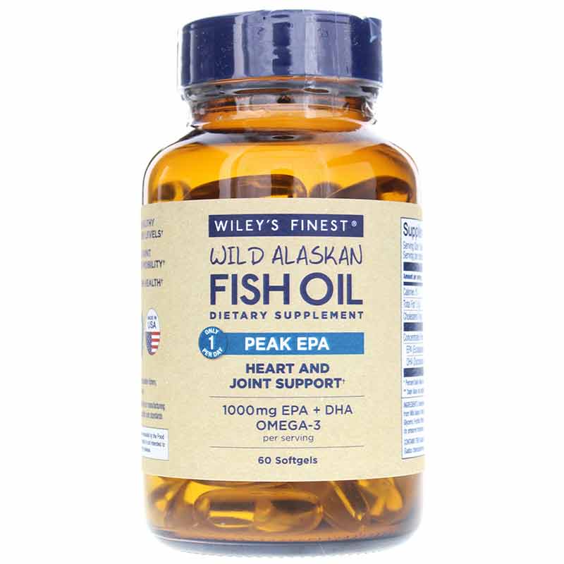 Peak EPA 1000 Mg, Wiley's Finest