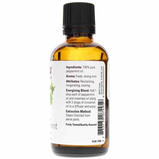 Peppermint Essential Oil, NOW Foods