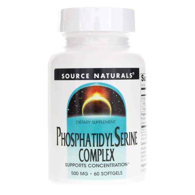 Phosphatidyl Serine Complex 500 Mg, Source Naturals