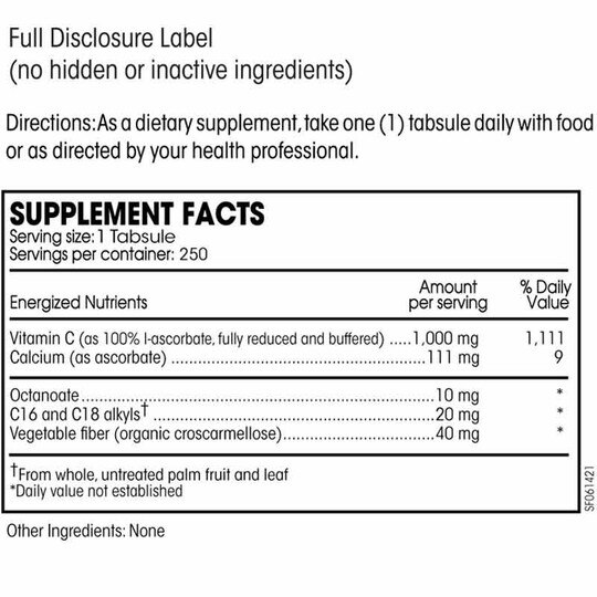 Potent C Guard Tabsules 1000 Mg, Perque