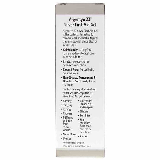Professional Silver First Aid Gel, Argentyn 23