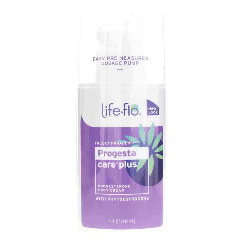 Progesta-Care Plus Natural Progesterone with Phytoestrogens, Life Flo