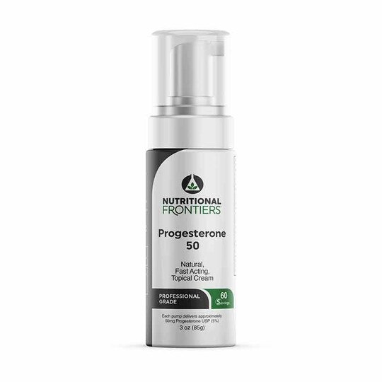 Progesterone 50, Nutritional Frontiers