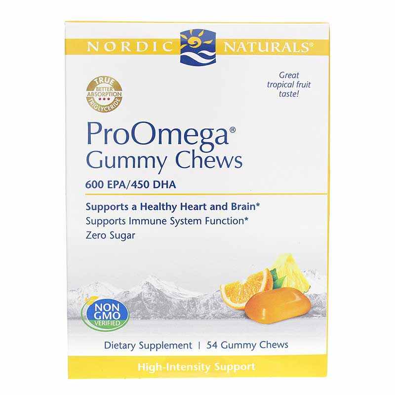 ProOmega Gummy Chews, Nordic Naturals