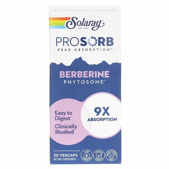 ProSorb Berberine 9X Absorption, Solaray