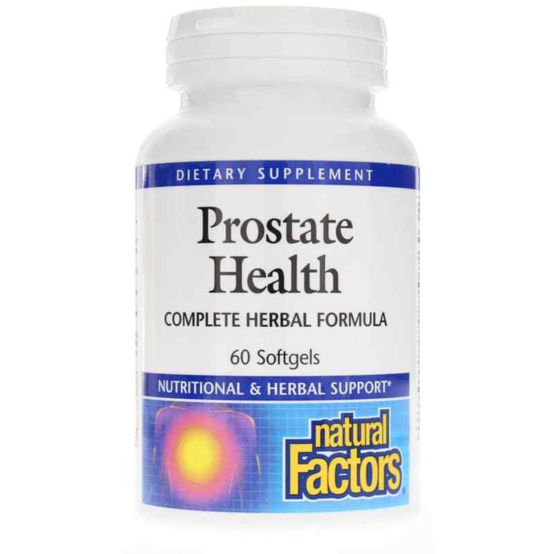 Prostate Health Complete Herbal Formula, Natural Factors