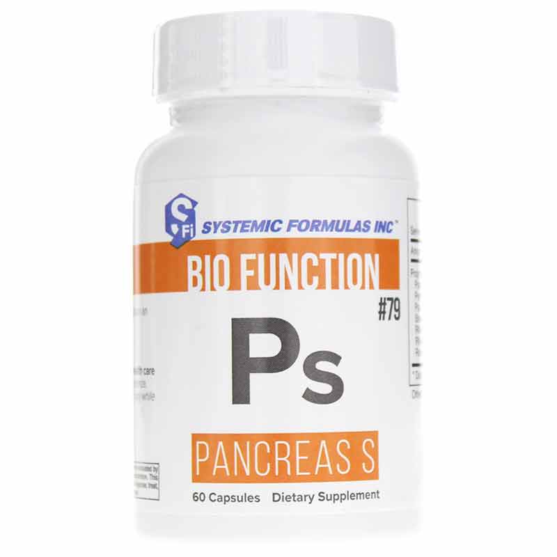 Ps Pancreas S, Systemic Formulas