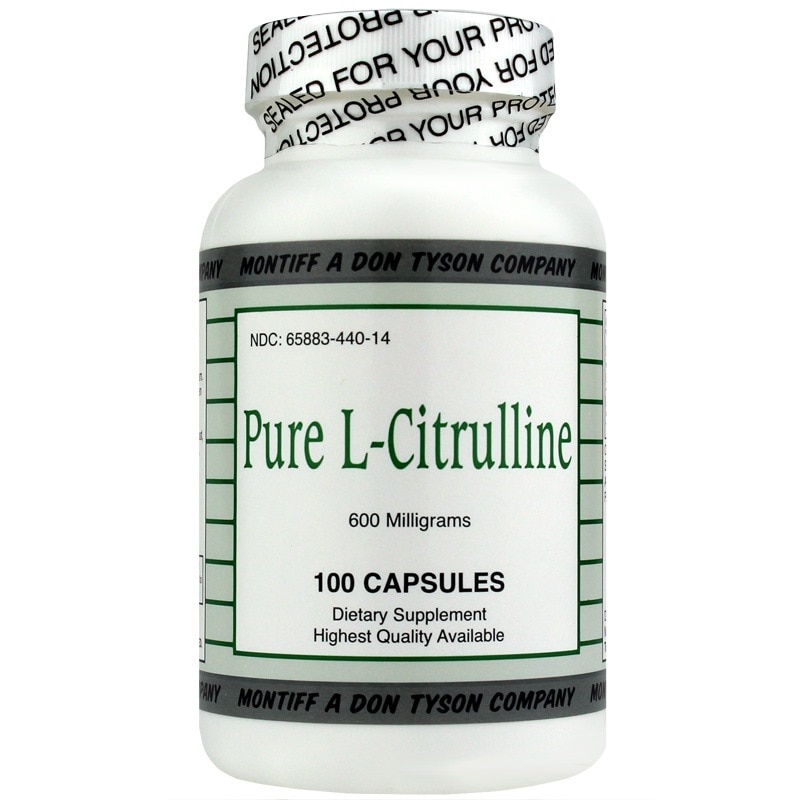 Pure L-Citrulline 600 Mg, Montiff
