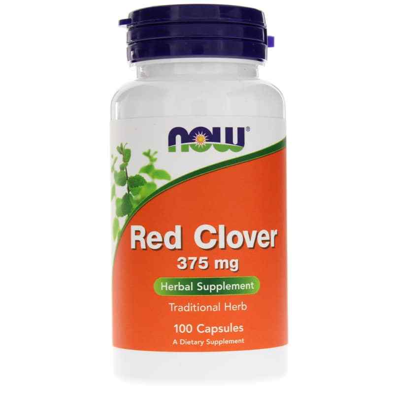 Red Clover 375 Mg, NOW Foods