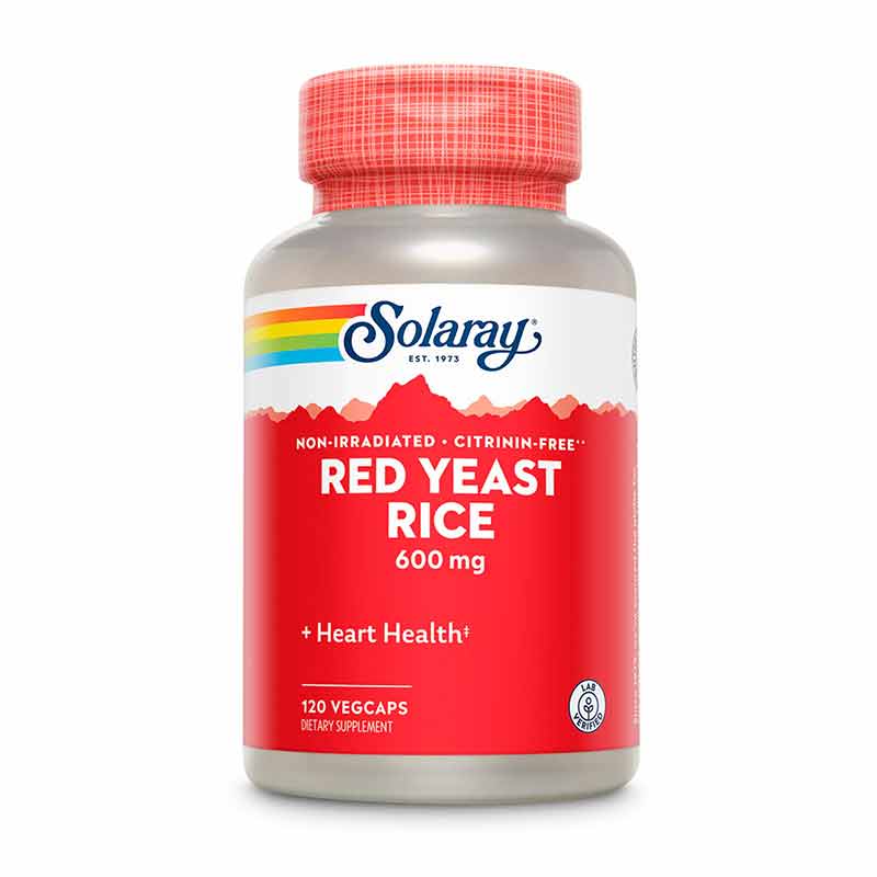 Red Yeast Rice 600 Mg, Solaray