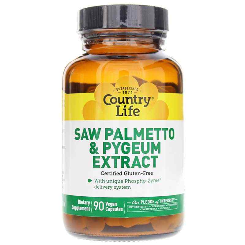 Saw Palmetto & Pygeum Extract, Country Life