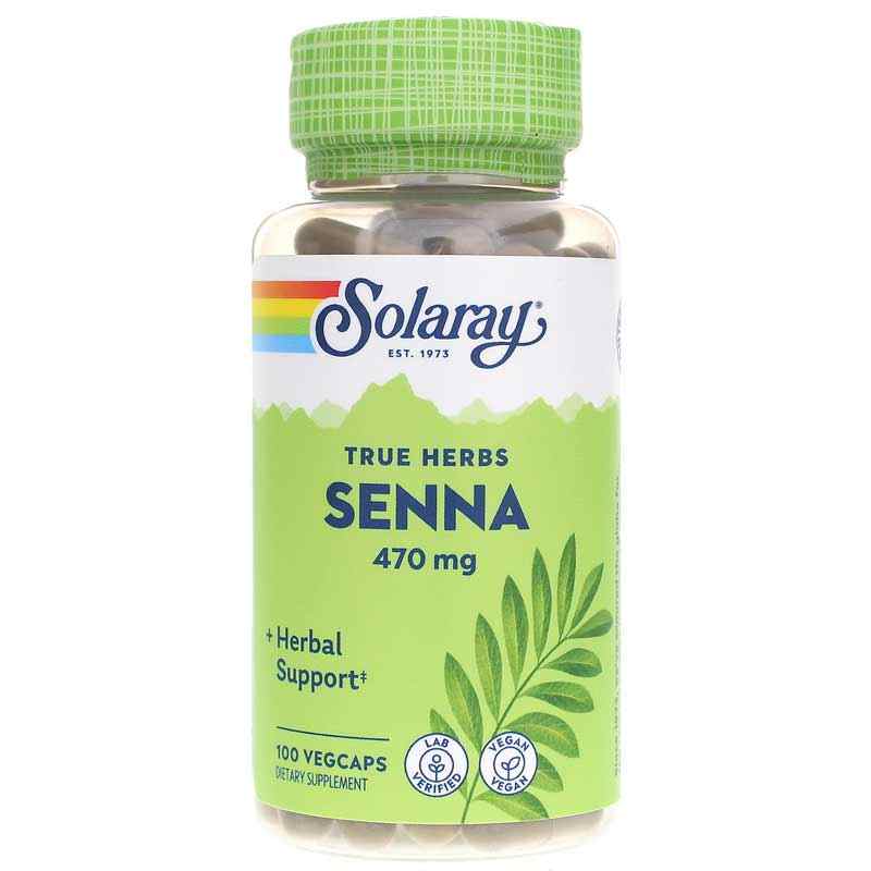Senna Leaf 470 Mg, Solaray