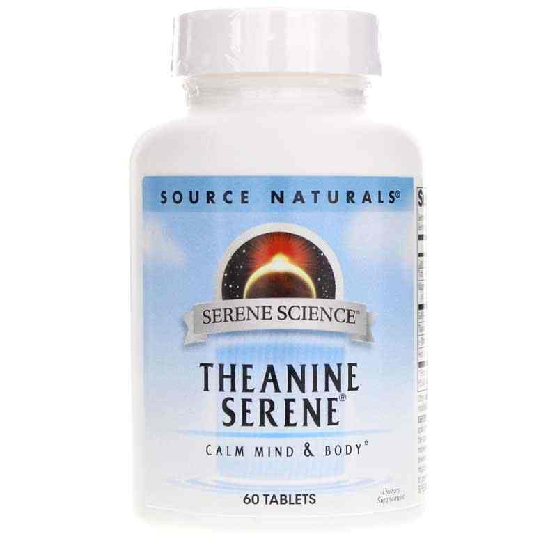 Serene Science Theanine Serene, Source Naturals