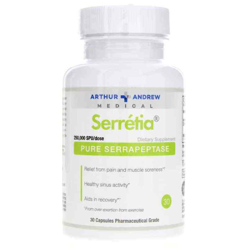 Serretia Pure Serrapeptase, Arthur Andrew Medical