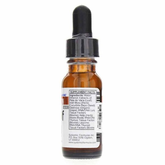 CXGf Thyroid, Systemic Formulas