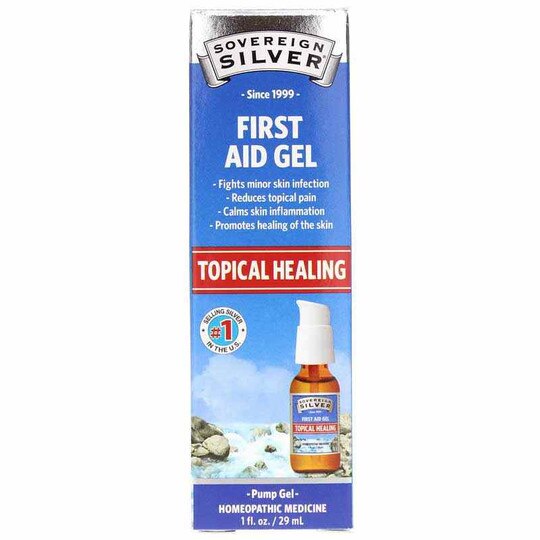 Silver First Aid Gel, Sovereign Silver
