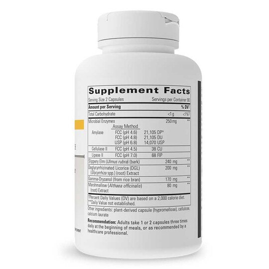 Similase Sensitive Stomach Digestive Enzymes, Integrative Therapeutics