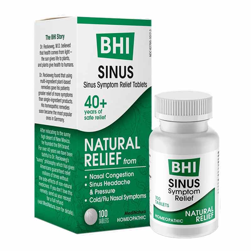 Sinus Symptom Relief Tablets, BHI