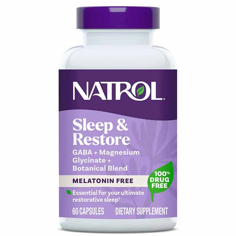 Sleep & Restore Capsule Non-Melatonin, Natrol