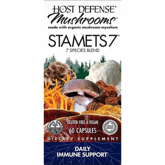 Stamets 7 Daily Immune Support, Host Defense