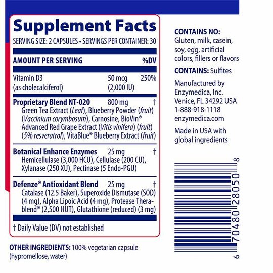 Stem Xcell, Enzymedica
