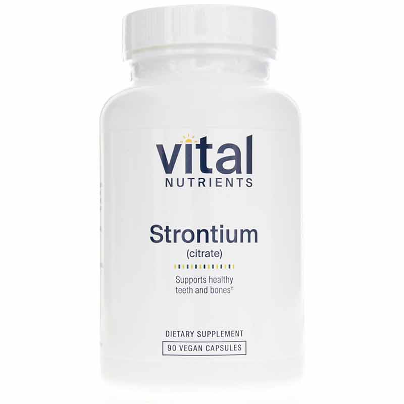 Strontium (citrate) 227 Mg, Vital Nutrients
