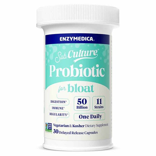 Subculture Probiotic for Bloat, Enzymedica