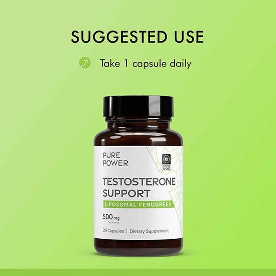 Testosterone Support, Pure Power
