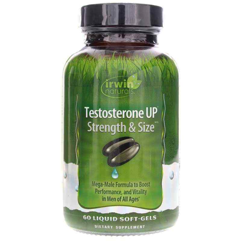 Testosterone UP Strength & Size, Irwin Naturals