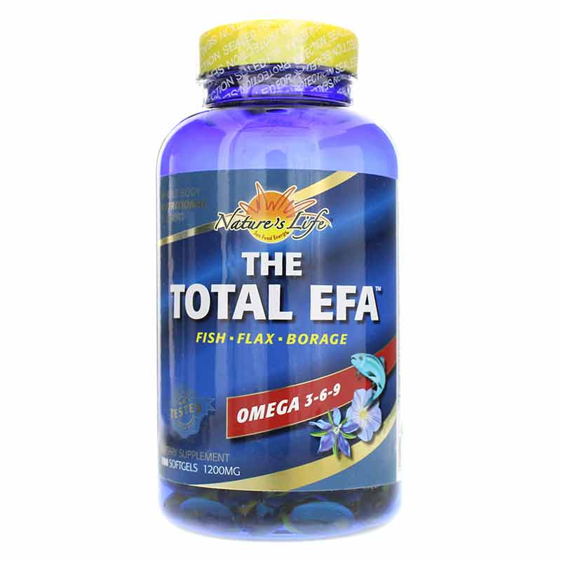 The Total EFA 1200 Mg, Nature's Life