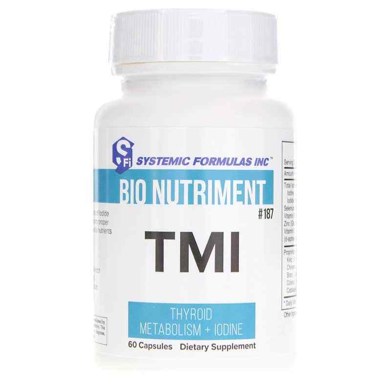 TMI Thyroid Metabolism + Iodine, Systemic Formulas