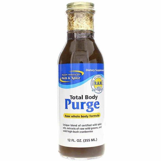 Total Body Purge Liquid, North American Herb & Spice