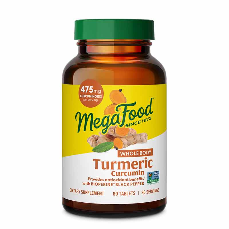 Turmeric Curcumin Extra Strength, Megafood