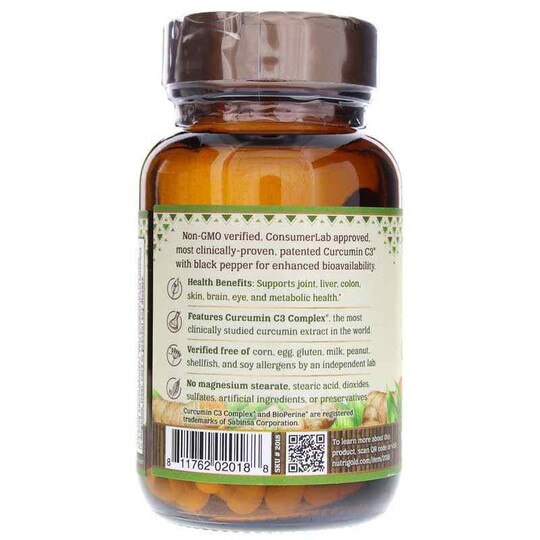 Turmeric Curcumin Gold 500 Mg, NutriGold