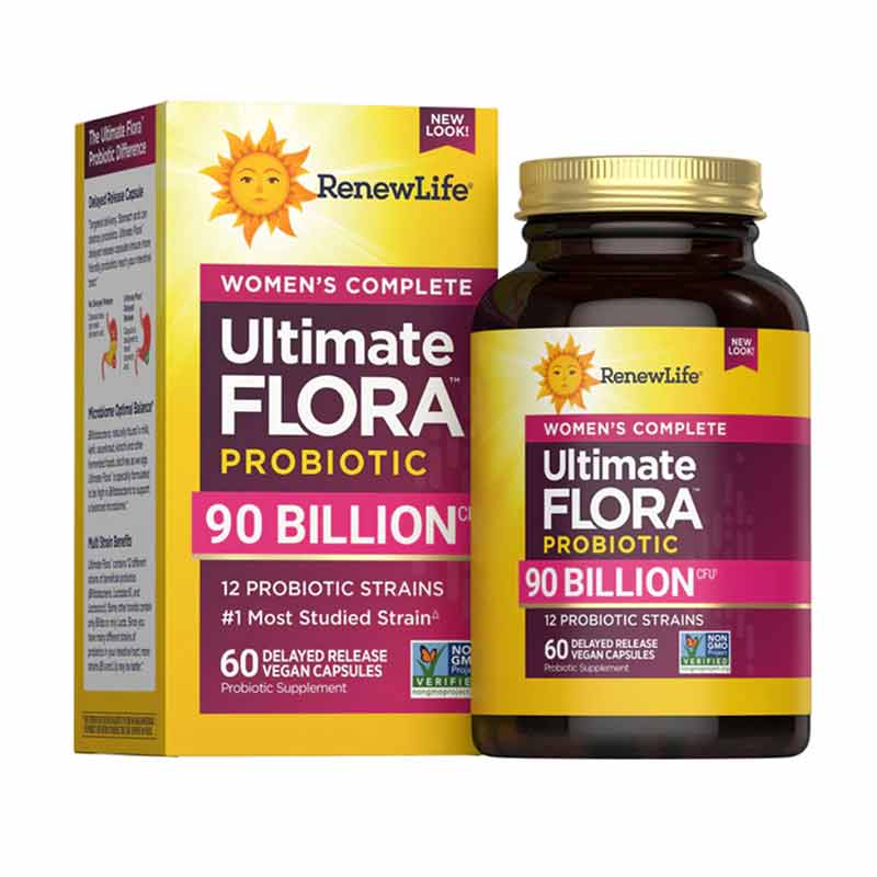 Ultimate Flora Probiotic 90 Billion Women's Care, Renew Life