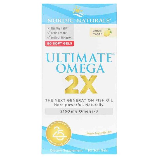 Ultimate Omega 2X, Nordic Naturals