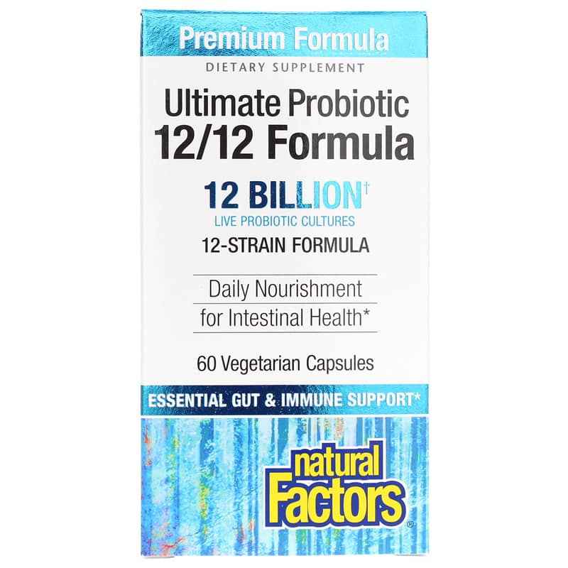 Ultimate Probiotic 12/12 Formula, Natural Factors