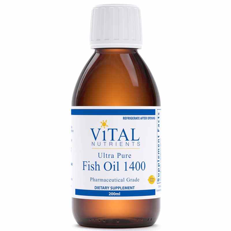 Ultra Pure Fish Oil 1400, Vital Nutrients