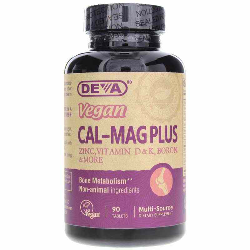 Vegan Cal-Mag Plus, Deva Nutrition