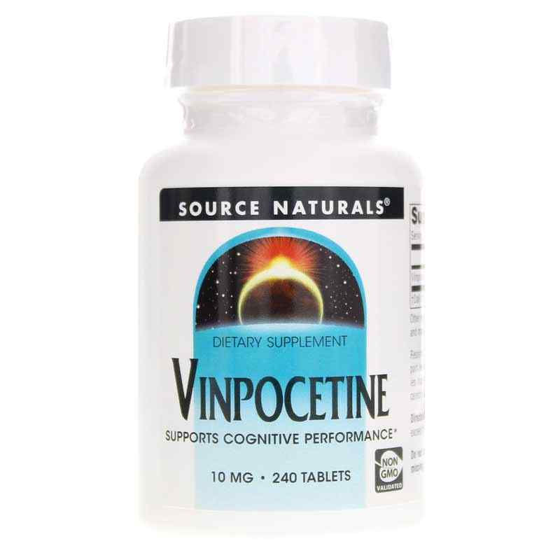 Vinpocetine 10 Mg, Source Naturals