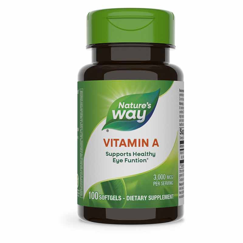 Vitamin A 3000 Mcg, Natures Way