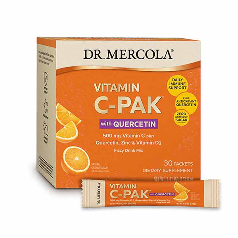 Vitamin C-PAK with Quercetin, Dr. Mercola