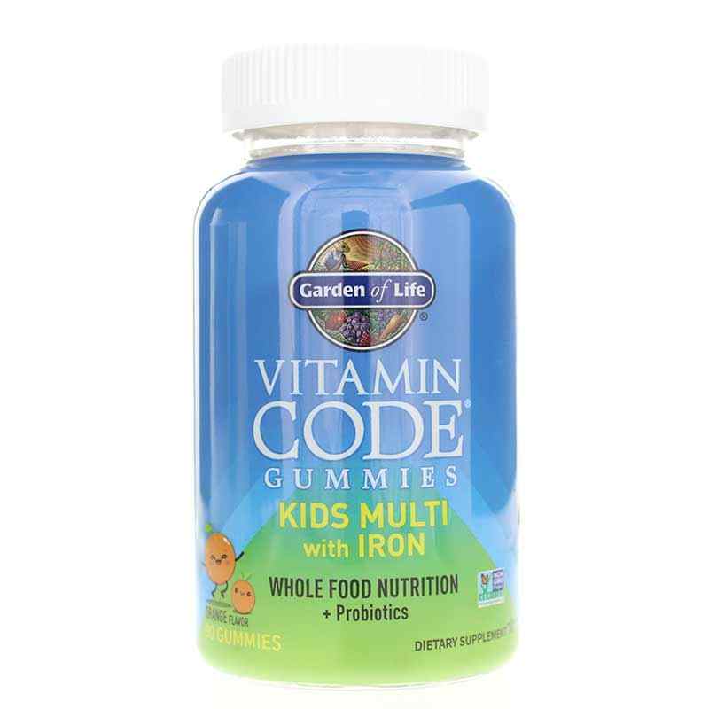Vitamin Code Gummies Kids Multi with Iron, Garden of Life