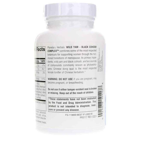 black cohosh complex