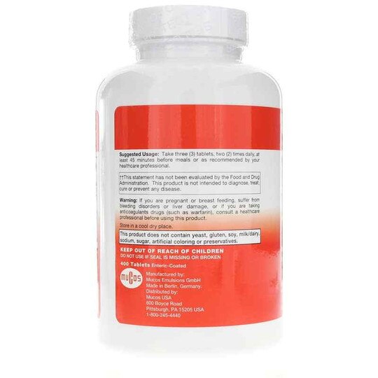 Wobenzym N, Mucos Pharma