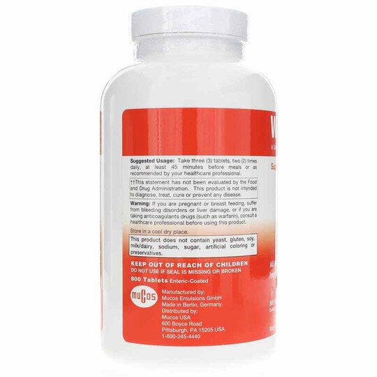 Wobenzym N, Mucos Pharma