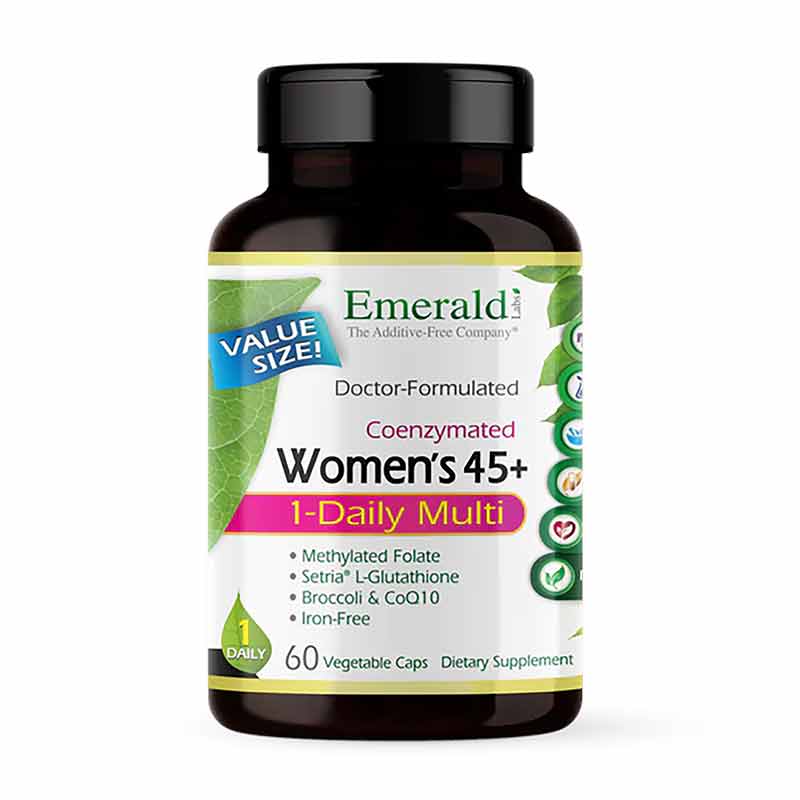 Women's 45+ 1-Daily Multi, Emerald